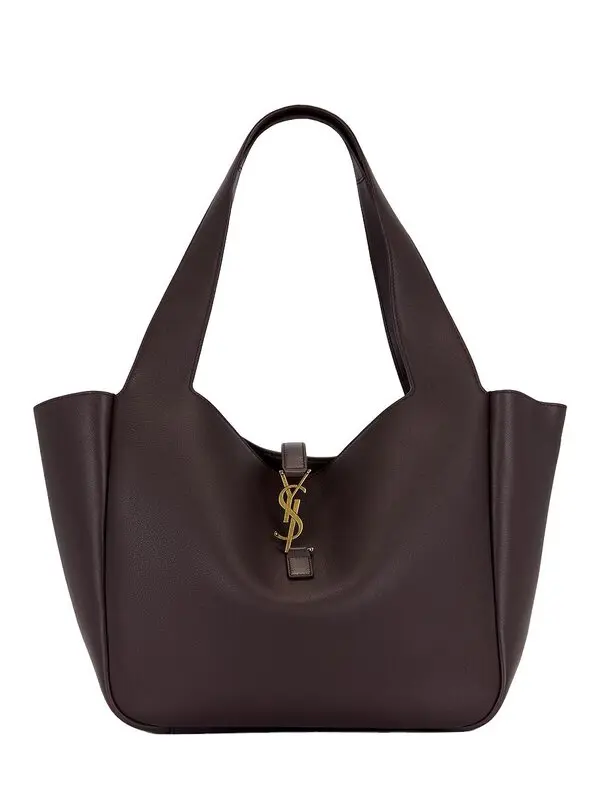 Saint Laurent Bea Tote Bag - Dark Currant