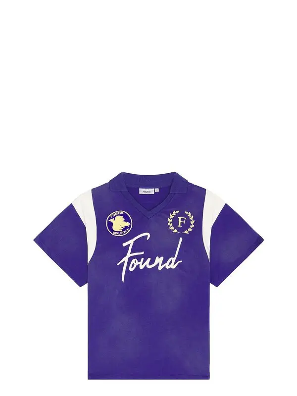 FOUND Premier League Jersey - Eggplant & Cream