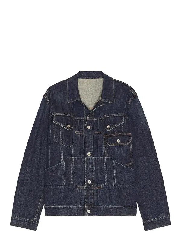 Sacai Denim Jacket - Blue