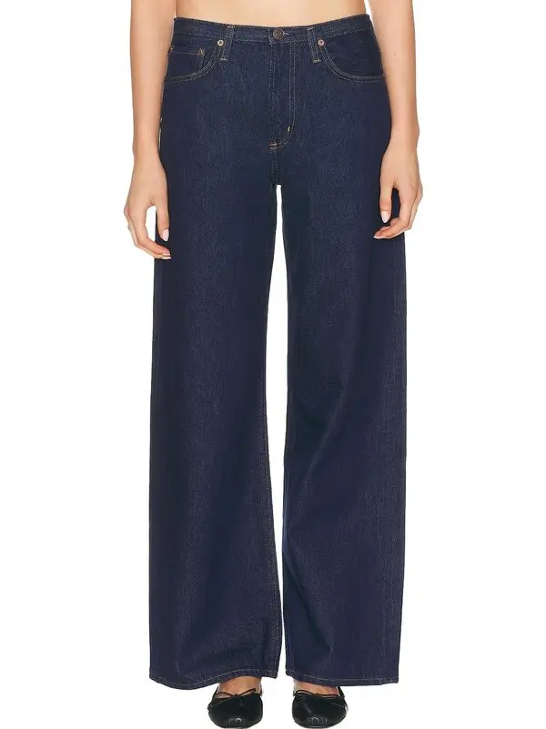 AGOLDE Keira Wide Leg Jeans - Rinse
