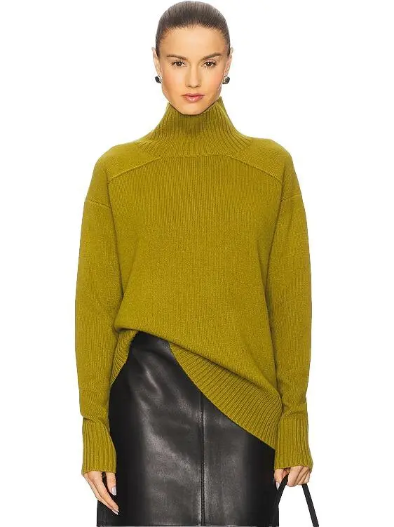 A.L.C. Archie Cashmere Sweater - Moss