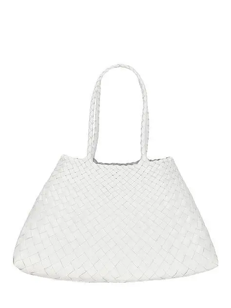 Dragon Diffusion Santa Croce Large Tote - White