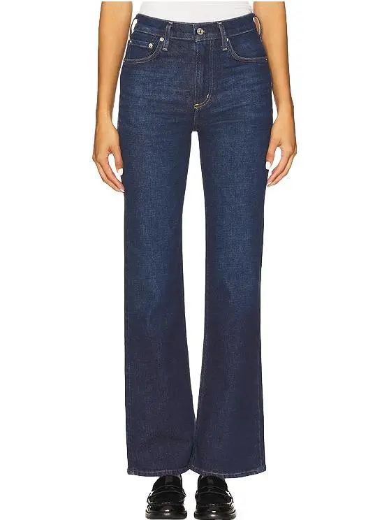 Citizens Of Humanity Vidia Mid-rise Boot Jeans - Blue