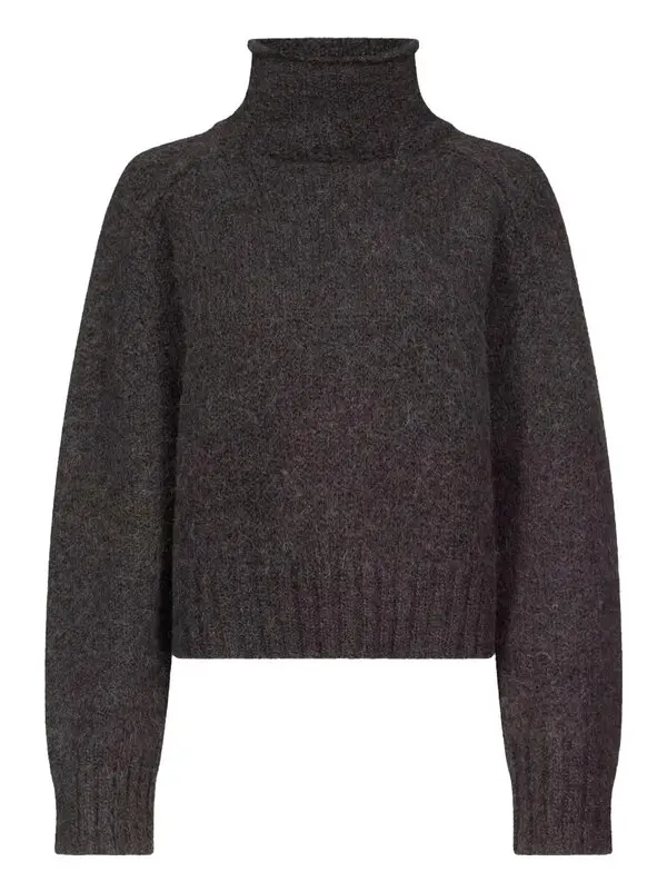Loulou De Saison Kean Roll-neck Sweater - Black