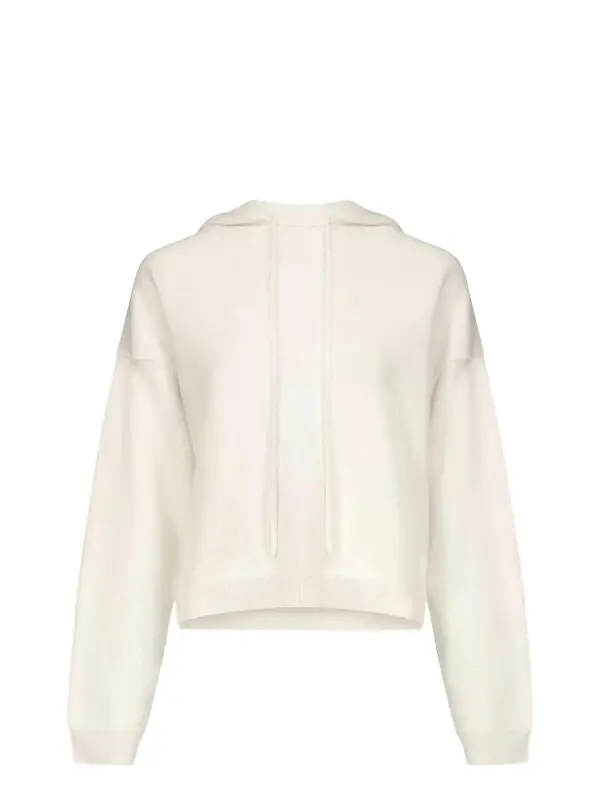Loulou De Saison Sarla Lds Cashmere Hoodie - White
