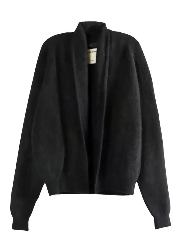 Frenckenberger Shawl-collar Cardigan - Black