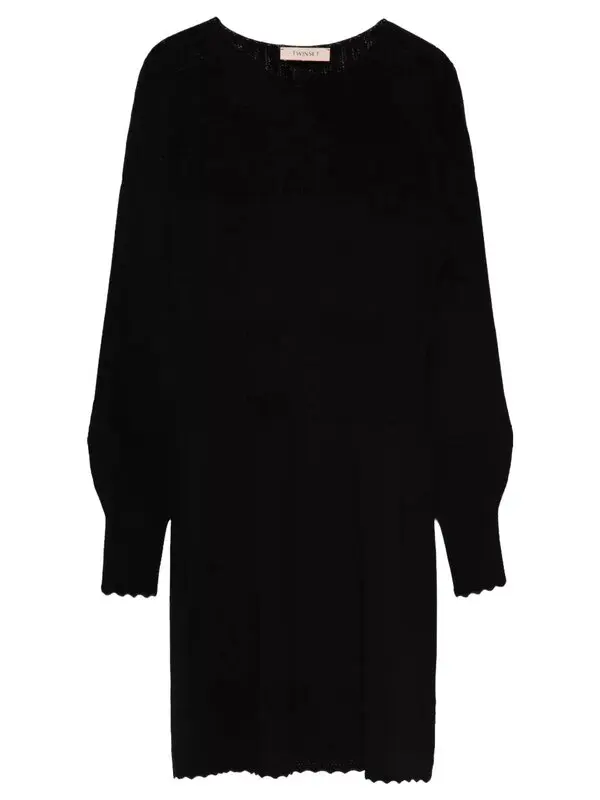 TWINSET Knitted Dress - Black