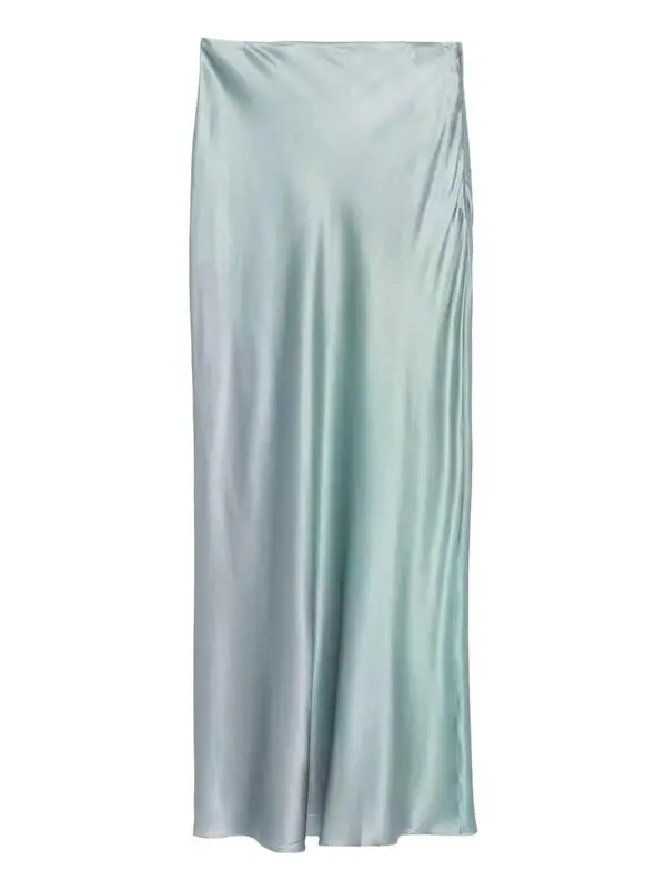 Cult Gaia Chantel Bias-cut Maxi Skirt - Blue