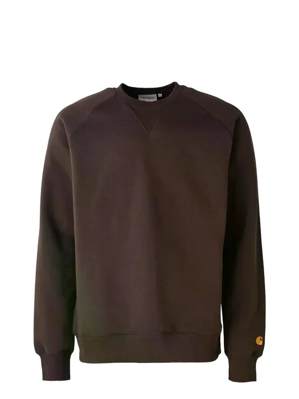 Carhartt Work In Progress Cotton Long-sleeve Sweatshirt - Brown