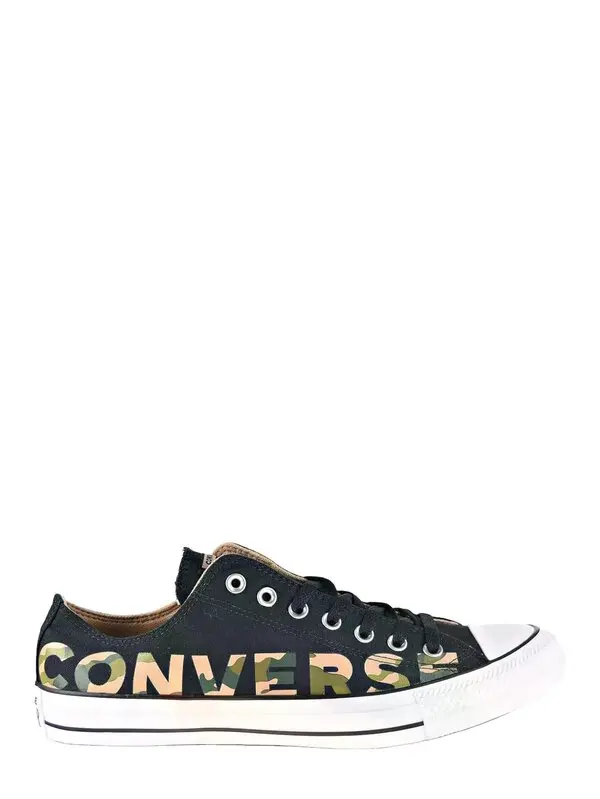 CONVERSE Chuck Taylor All Star Ox Camo Print Sneakers - Black