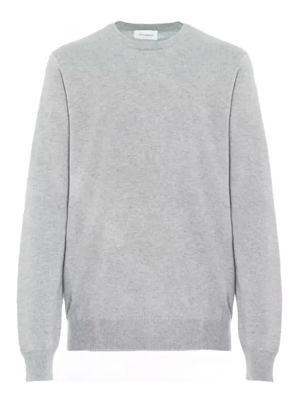 Malo Round-neck Cashmere Sweater - Grey