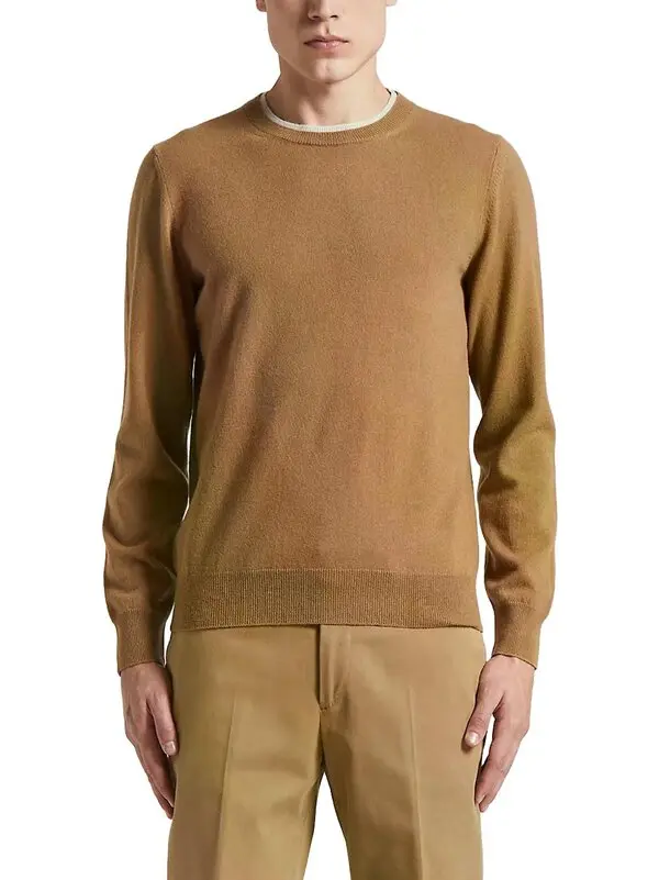 Peserico Wool-cashmere Sweater - Brown