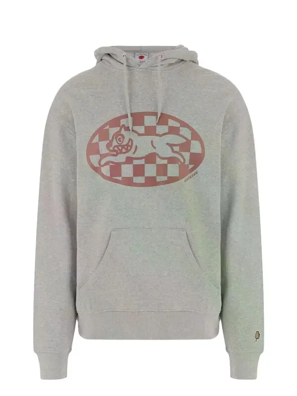 ICECREAM Graphic-print Hoodie - Grey
