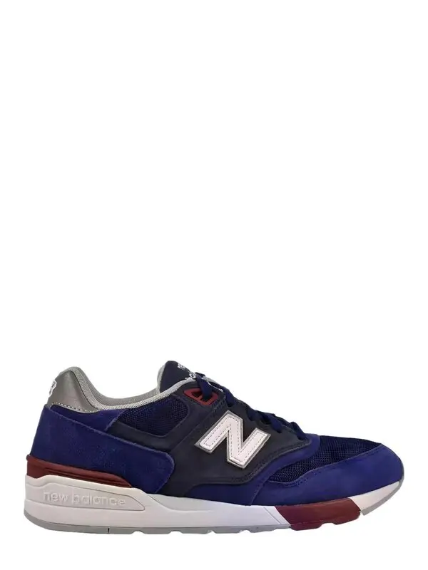NEW BALANCE 597 Suede Sneakers - Blue