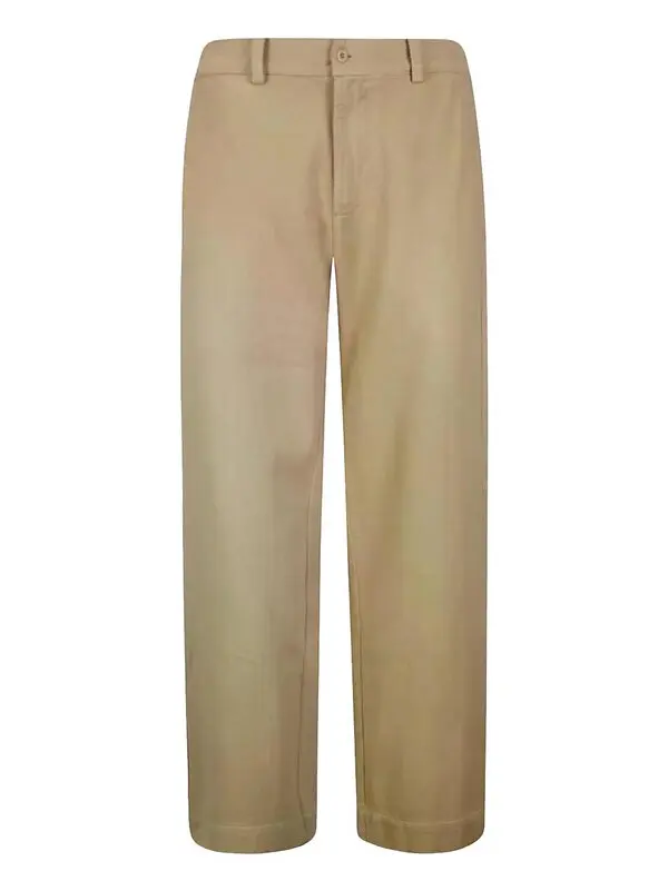 Labo.art Cotton Trousers - Brown