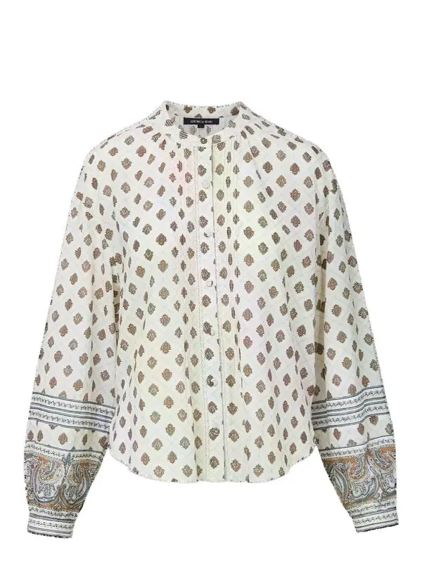 Veronica Beard Paisley-print Blouse - White