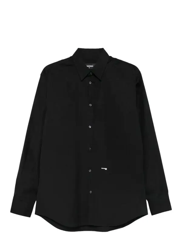 Dsquared2 Long-sleeve Button-up Shirt - Black