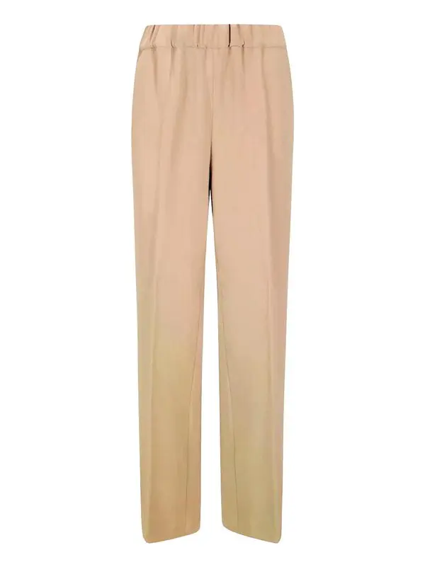 Alberto Biani Straight Trousers - Neutrals