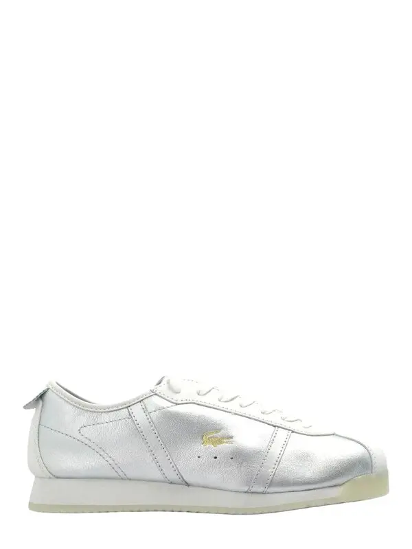Lacoste Leather Lace-up Sneakers - Grey