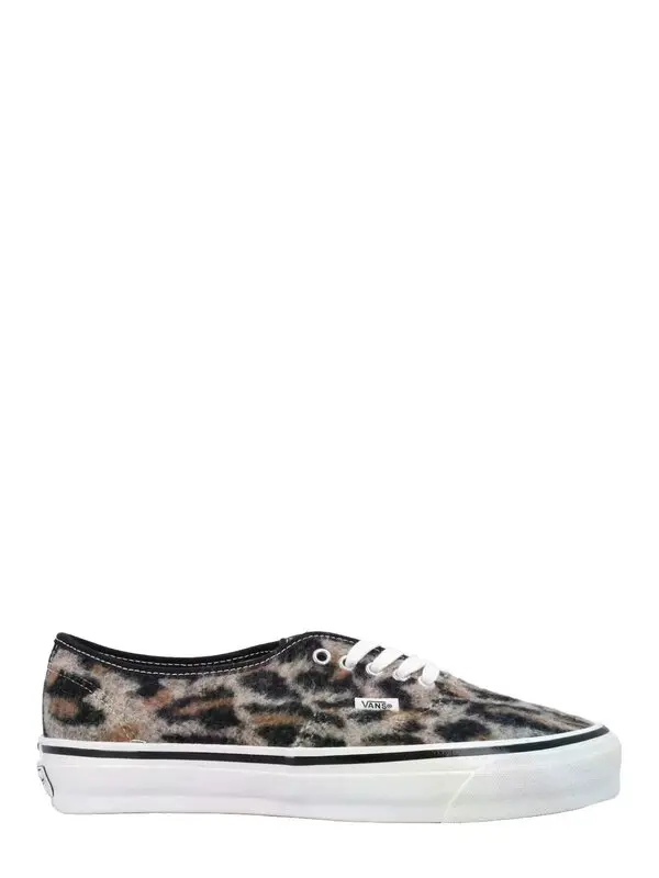 VANS Lx Authentic 44 Leopard-print Sneakers - Black