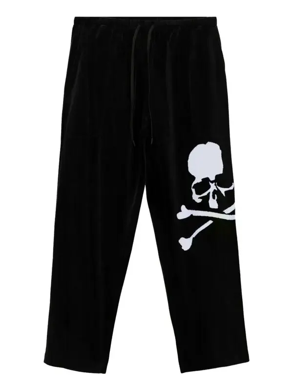 MASTERMIND WORLD Logo-print Trousers - Black