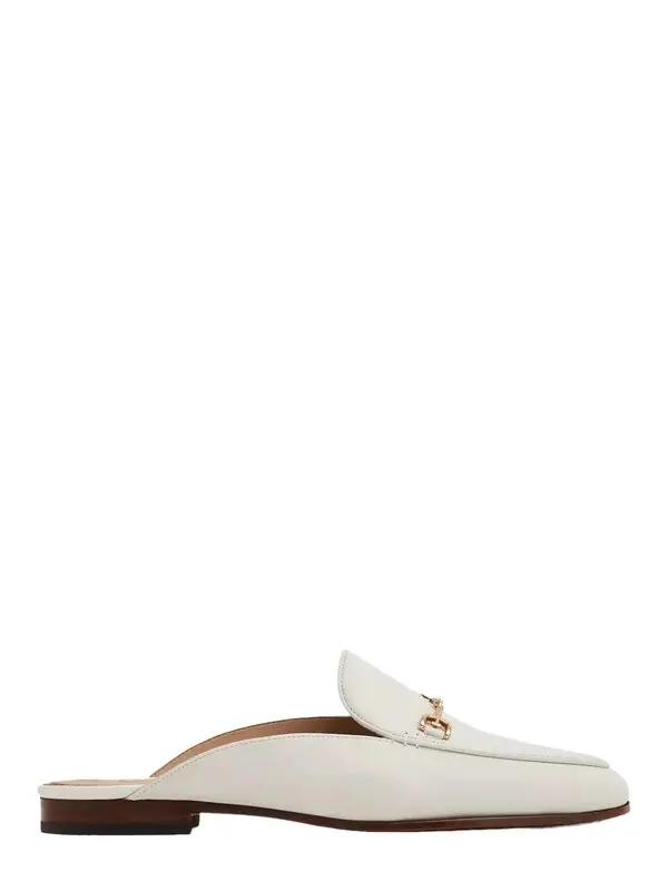 Sam Edelman Linnie Bit Flat Mules - White