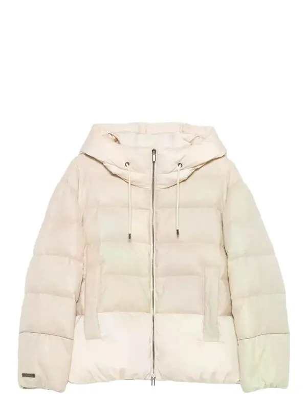 Peserico Quilted Hooded Jacket - Pink