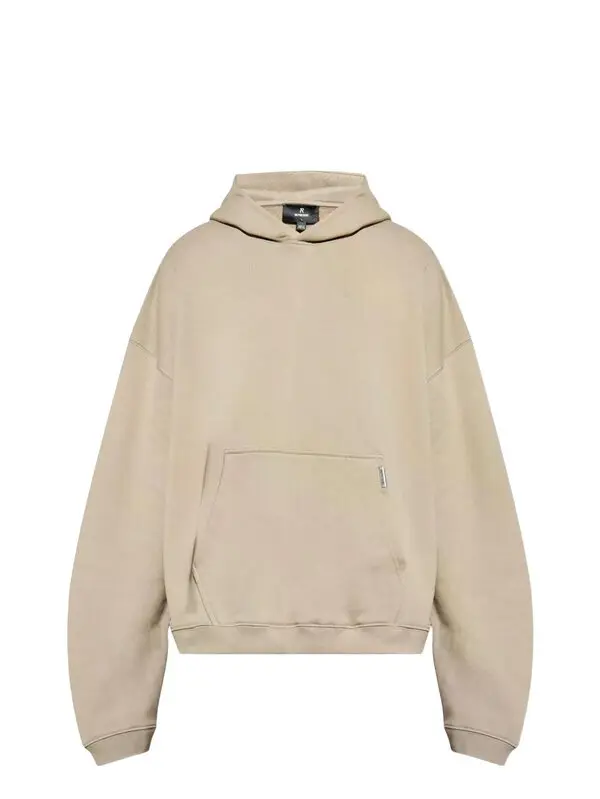 REPRESENT Kangaroo Pocket Hooded Sweater - Neutrals