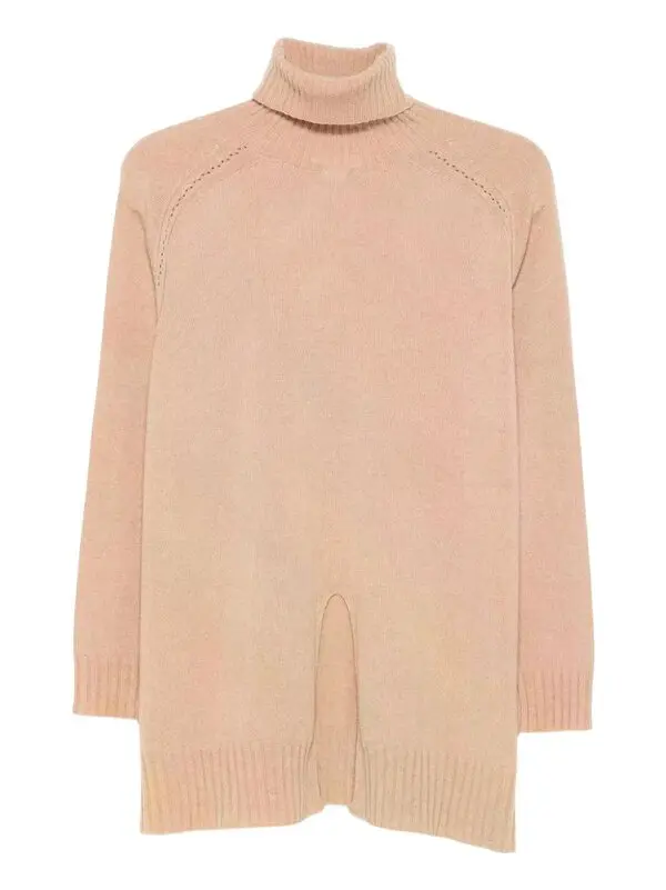 TWINSET Long-sleeve Turtleneck Sweater - Neutrals