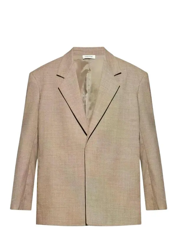 Fear Of God Single-breasted Blazer - Brown