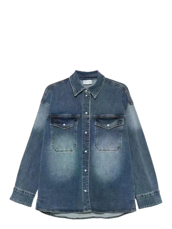 GESTUZ Gzviva Denim Shirt - Blue