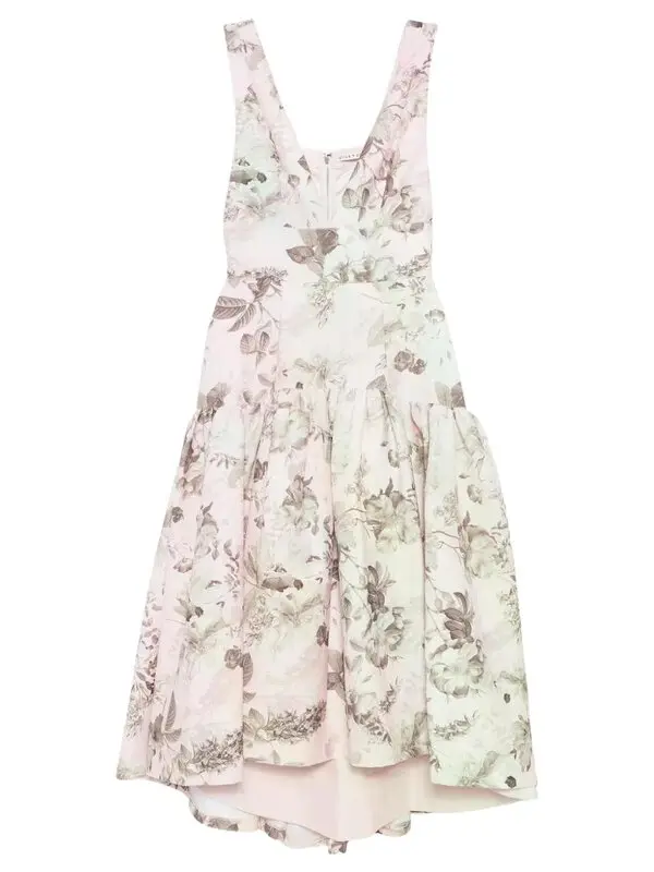 Alice + Olivia Lila Midi Dress - Pink