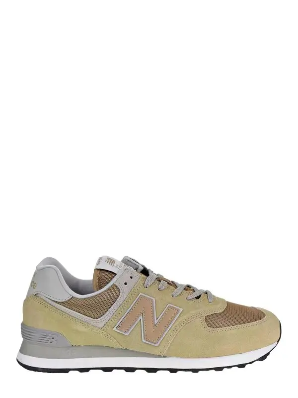 NEW BALANCE 574 Suede Sneakers - Neutrals