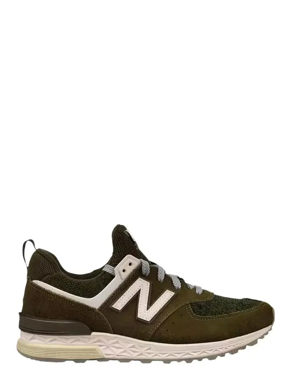 NEW BALANCE 574 Suede Sneakers - Brown
