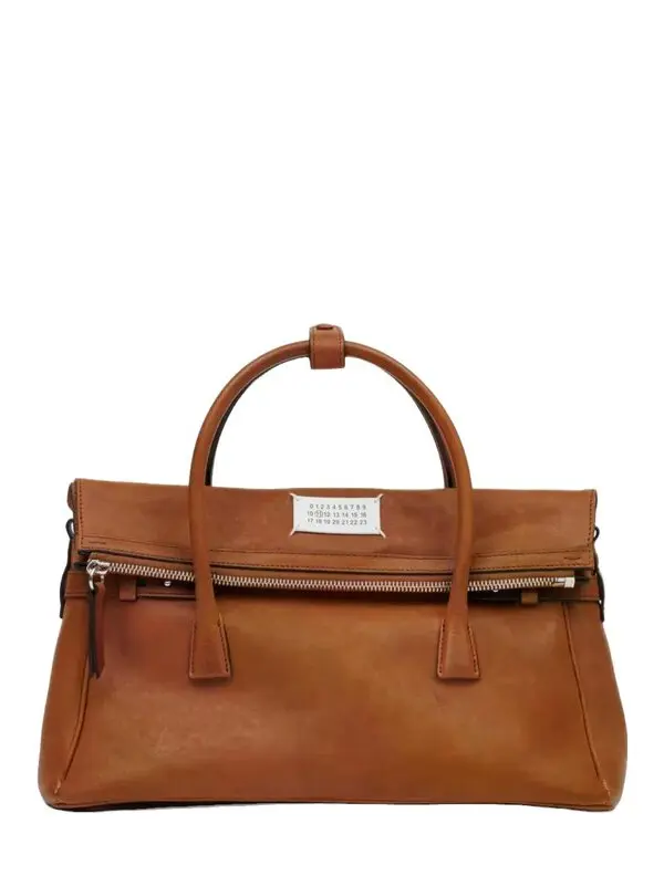 MAISON MARGIELA 5ac Tote Bag - Brown