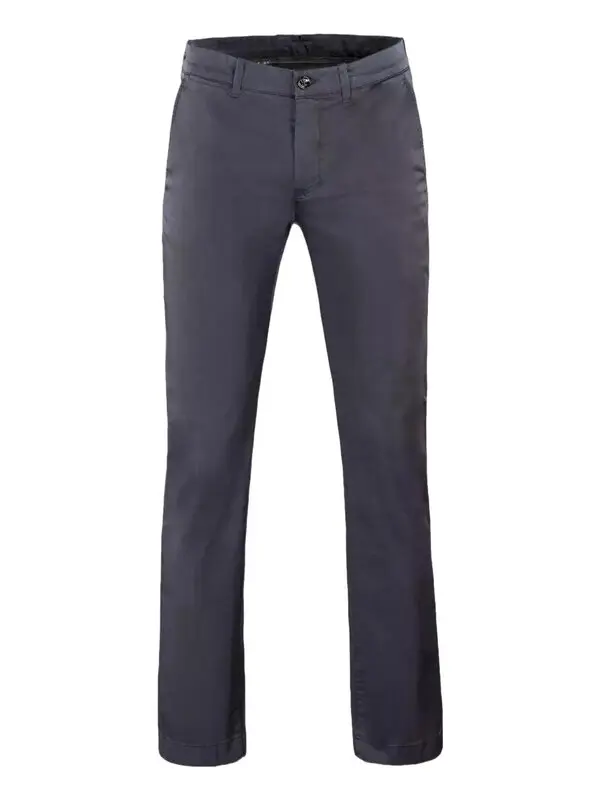MOORER Chino Trousers - Blue