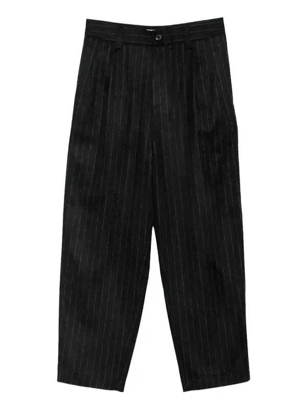 Barena Venezia Pinstripe Pleated Trousers - Grey
