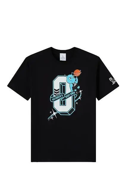 OVO X Scarborough Shooting Stars Varsity O T-shirt - Black