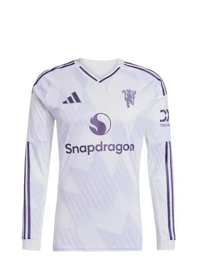 Adidas 25/26 Long Sleeve Away Jersey - Manchester United White