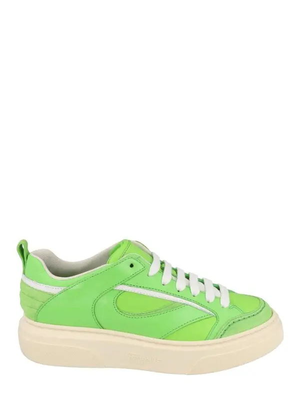 FERRAGAMO Cassina Low Top Sneakers - Green