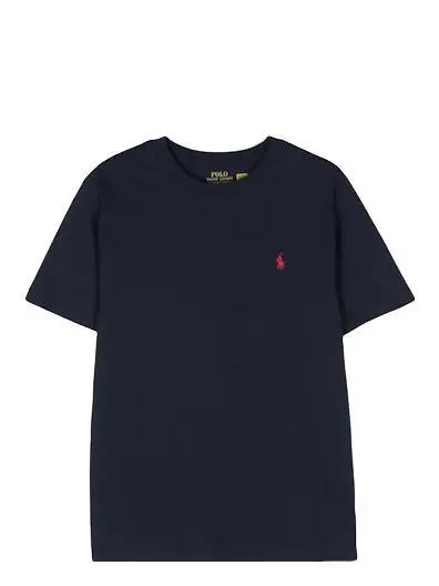 Polo Ralph Lauren Short Sleeve Cotton Jersey T-shirt - Cruise Navy Blue