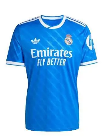 Adidas Real Madrid 25/26 Third Jersey - Blue Bird