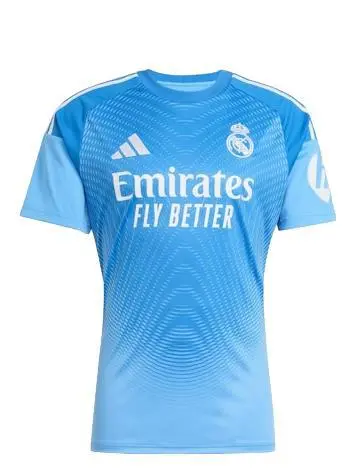 Adidas Real Madrid 25/26 Home Goalkeeper Jersey - Blue Burst Ray Blue