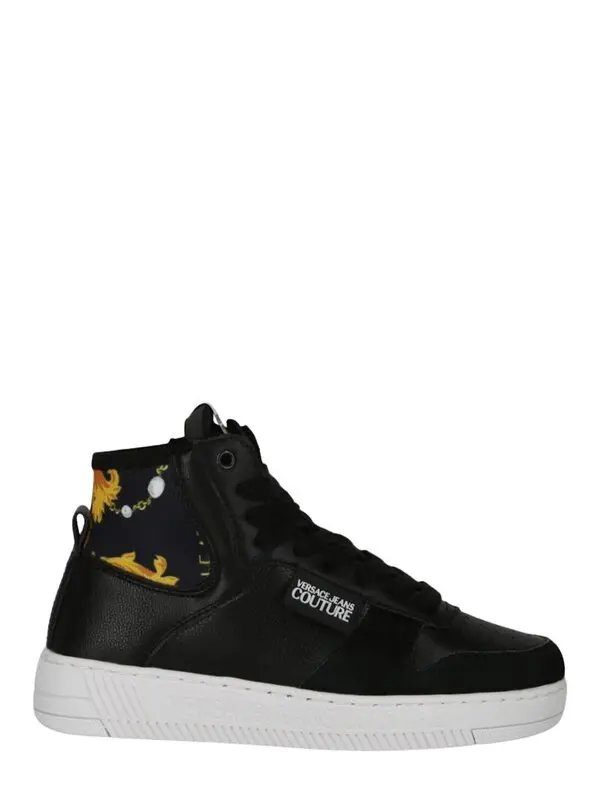 Versace Jeans Meyssa Baroque High Top - Black Gold