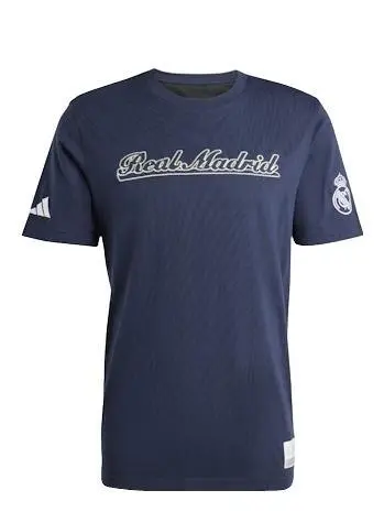Adidas Real Madrid Us Pack Tee Shirt - Legend Ink White