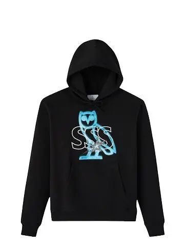 OVO X Scarborough Shooting Stars Galaxy Hoodie - Black