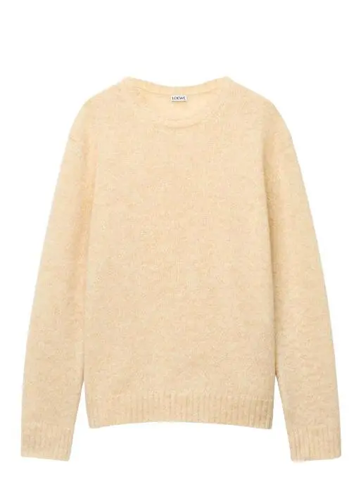 Loewe Wool Sweater - Ecru/white