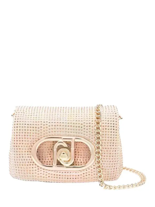 Liu Jo Crystal-embellished Cross-body Bag - Neutrals