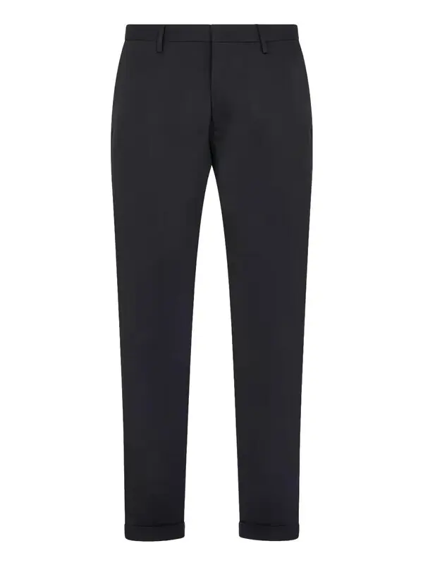 Paul Smith Logo-patch Trousers - Black