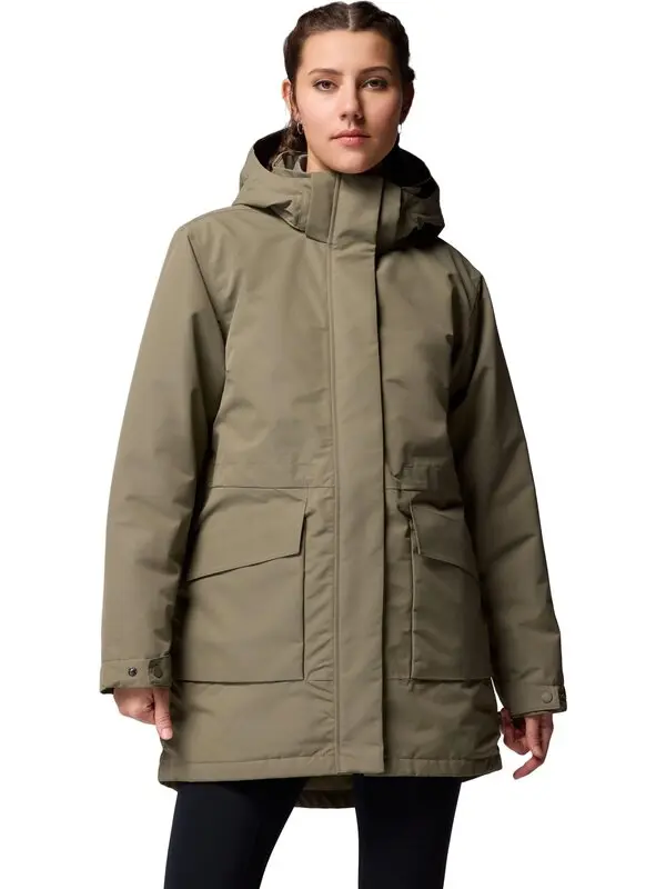 Columbia Pulaski™ Waterproof Parka - Stone Green